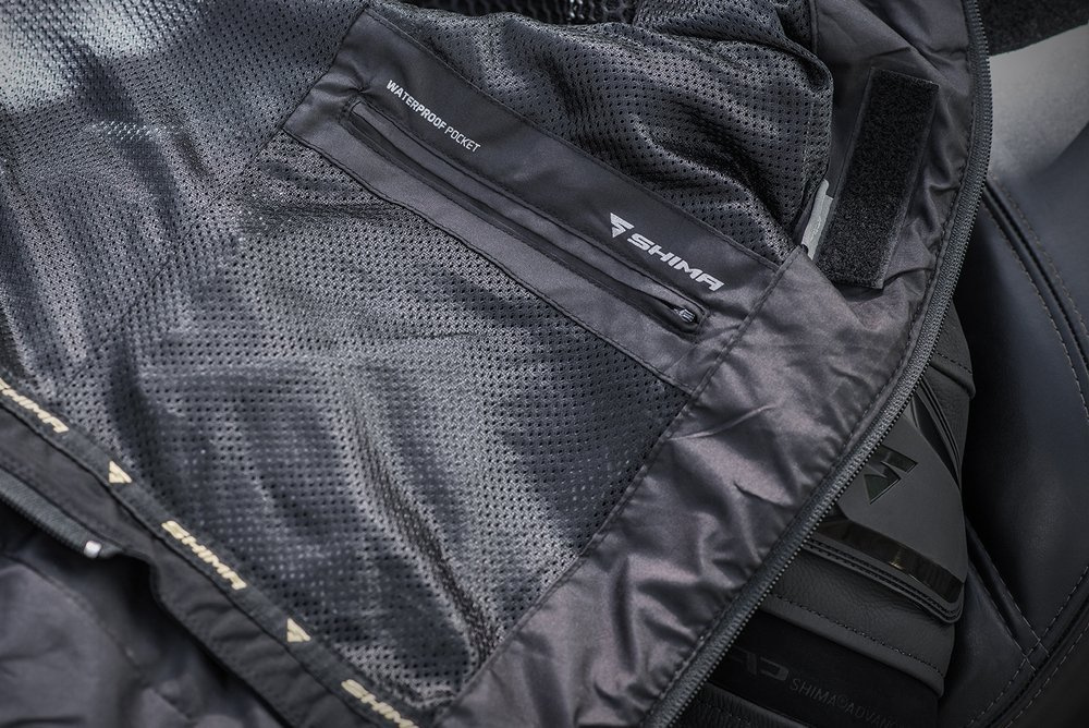 Motorcycle Leather-Mesh JACKET SHIMA PISTON | MOTORCYCLE \ MOTORCYCLE ...