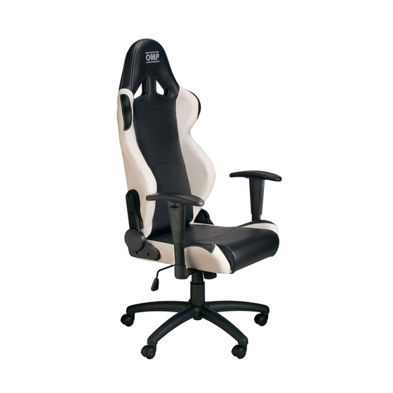 OMP Racing Office Chair Czarno/Biały | RACING / KARTING / MOTORSPORT ...